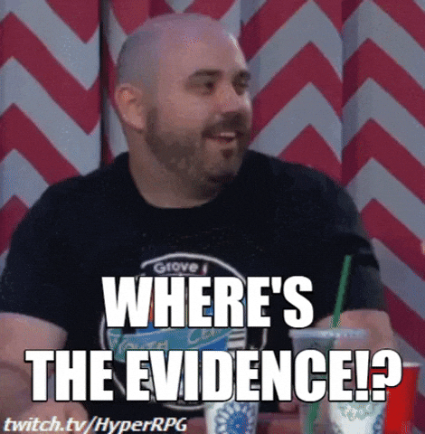 Where Is The Evidence GIFs - Get the best GIF on GIPHY