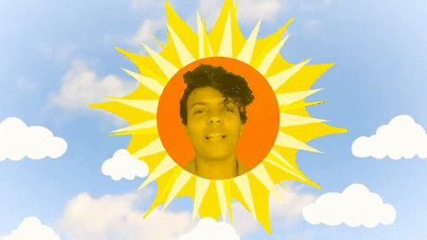 Big Scary Monsters Screaming Sun GIF by bsmrocks - Find & Share on GIPHY