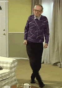 Old Man Dancing Gif
