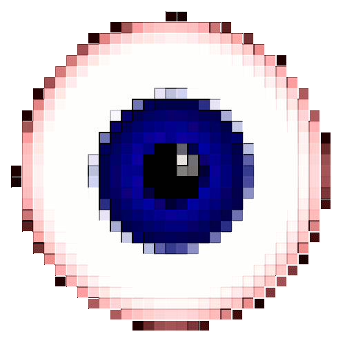 Eye Sticker by badblueprints for iOS & Android | GIPHY