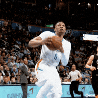Russell Westbrook Mad Gif