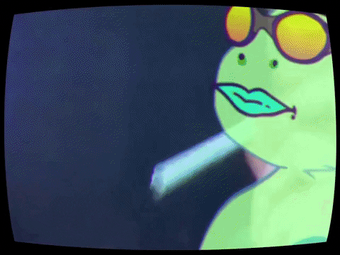 Hypnotic Frog Gif