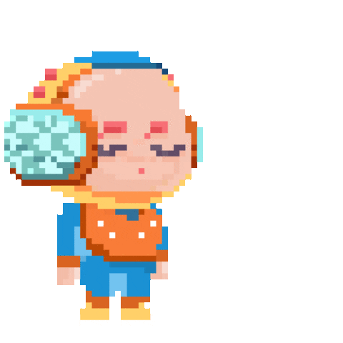 Tired Pixel Sticker for iOS & Android | GIPHY