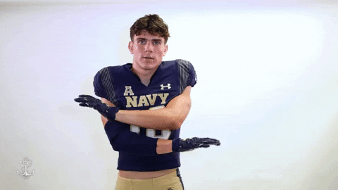College Football Go Navy GIF by Navy Athletics - Find & Share on GIPHY