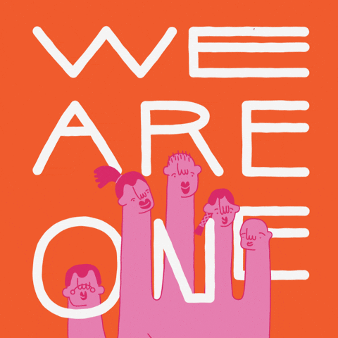 Come Together We Are One GIF by INTO ACTION - Find & Share on GIPHY