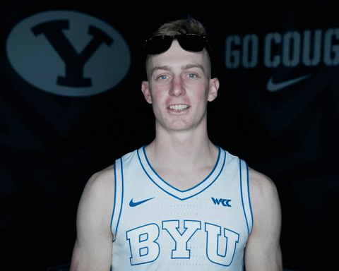 Byu Basketball Go Cougs GIF by BYU Cougars - Find & Share on GIPHY