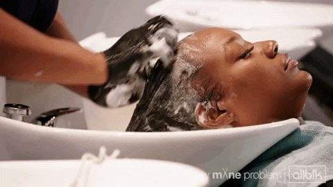 Shampoo Hair GIFs - Get the best GIF on GIPHY