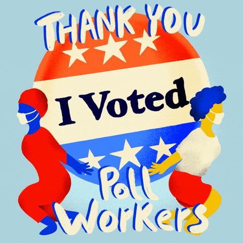 Election 2020 Thank You GIF by INTO ACTION - Find & Share on GIPHY