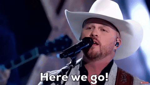Here We Go GIF by CMA Awards - Find & Share on GIPHY