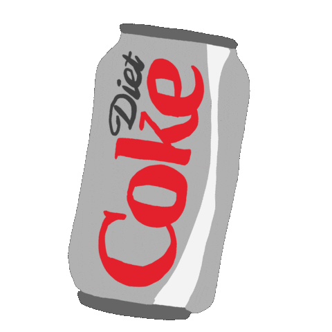 Diet Coke Can Drawing