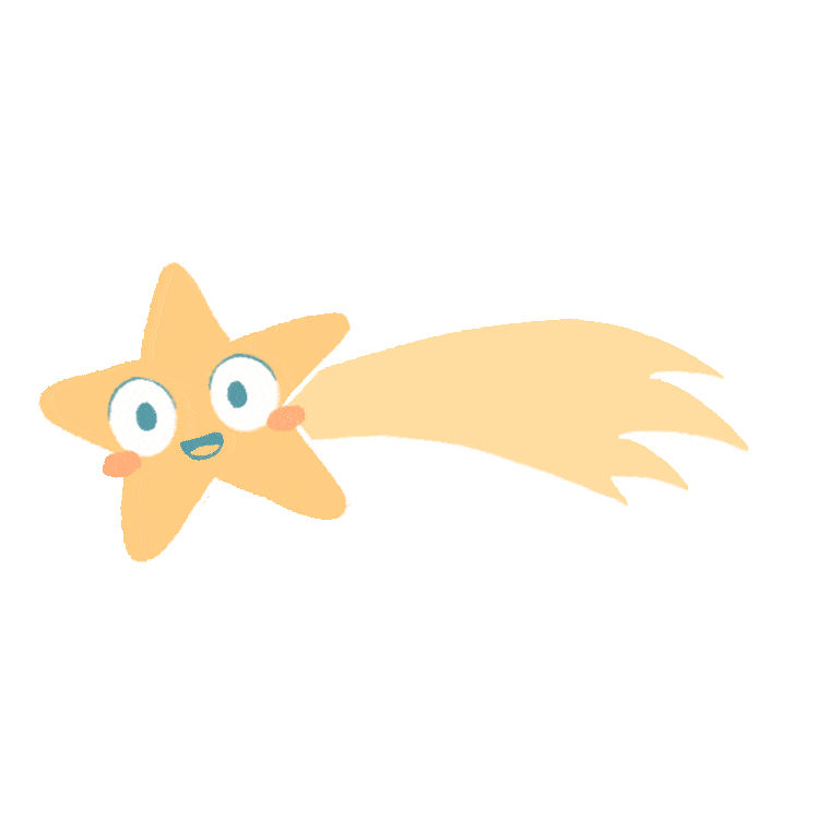 Happy Shooting Star Sticker for iOS & Android | GIPHY
