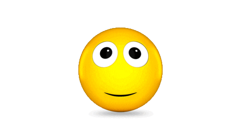 Confused Smiley Face Gif