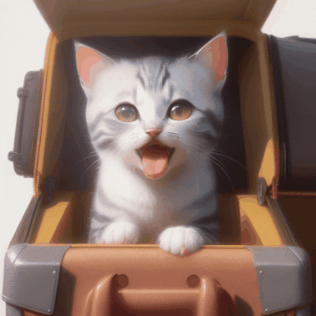 Cat-suitcase GIFs - Get the best GIF on GIPHY