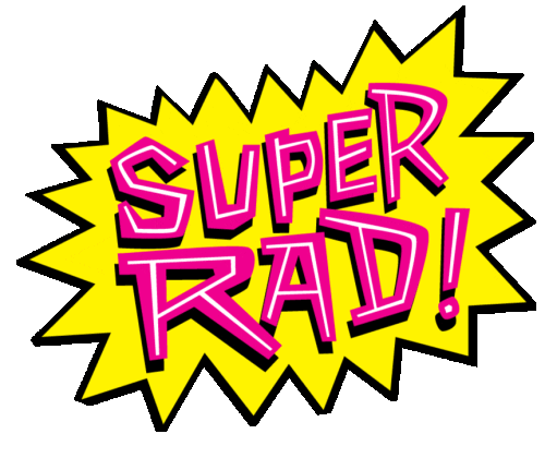 Awesome Super Rad Sticker by The Aquabats! for iOS & Android | GIPHY