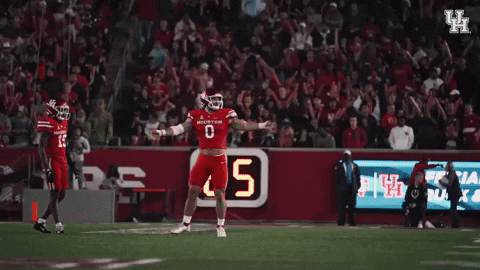 Get Up Football GIF by Coogfans - Find & Share on GIPHY
