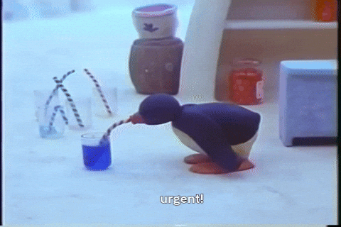 Pingu Pee GIFs - Get the best GIF on GIPHY