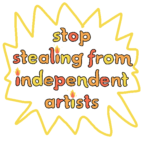 Stealing Art Theft Sticker for iOS & Android | GIPHY