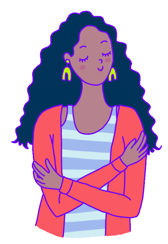 Love Yourself Hug Sticker for iOS & Android | GIPHY