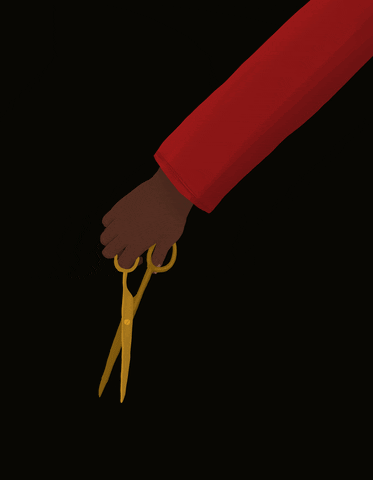 Scissors Fan Art GIF by Denyse® - Find & Share on GIPHY