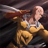 Onepunch Man Punch Gif