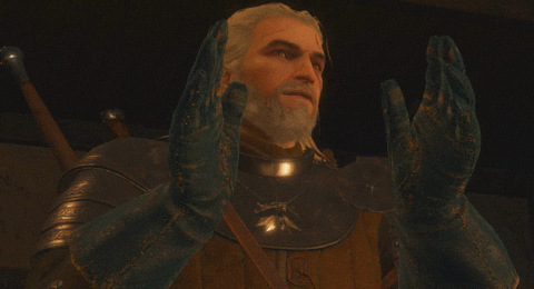 Geralt Reacts by GIPHY Gaming | GIPHY