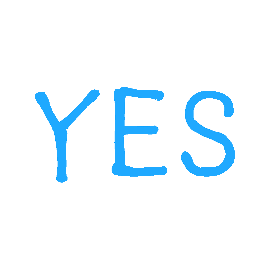 Yep Yes Sticker by Kaden Wesley for iOS & Android | GIPHY
