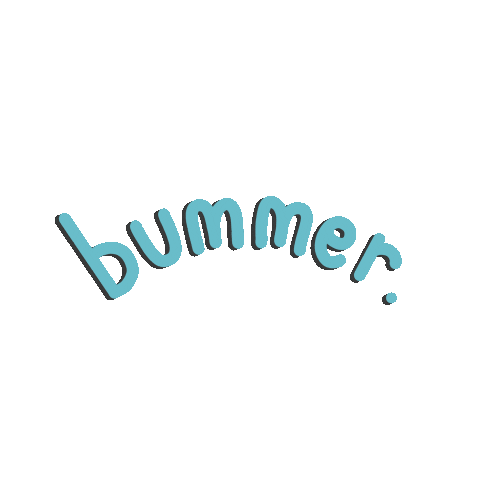 Sad Bummer Sticker for iOS & Android | GIPHY