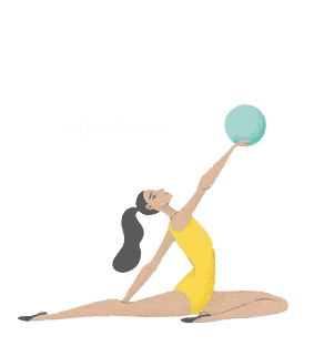 Rhythmic Gymnastics Sticker by Letstick for iOS & Android | GIPHY