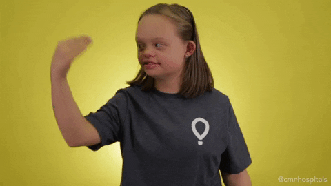 Girl Wave GIF by Children's Miracle Network Hospitals - Find & Share on ...