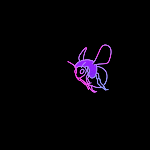 Pink Flying GIF by littlekingdoms - Find & Share on GIPHY