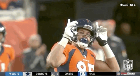 Denver Broncos Football GIF by NFL - Find & Share on GIPHY