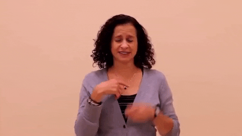 Asl Hearing GIF - Find & Share on GIPHY