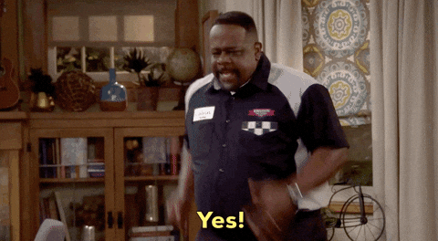 Happy Hell Yeah GIF by CBS - Find & Share on GIPHY