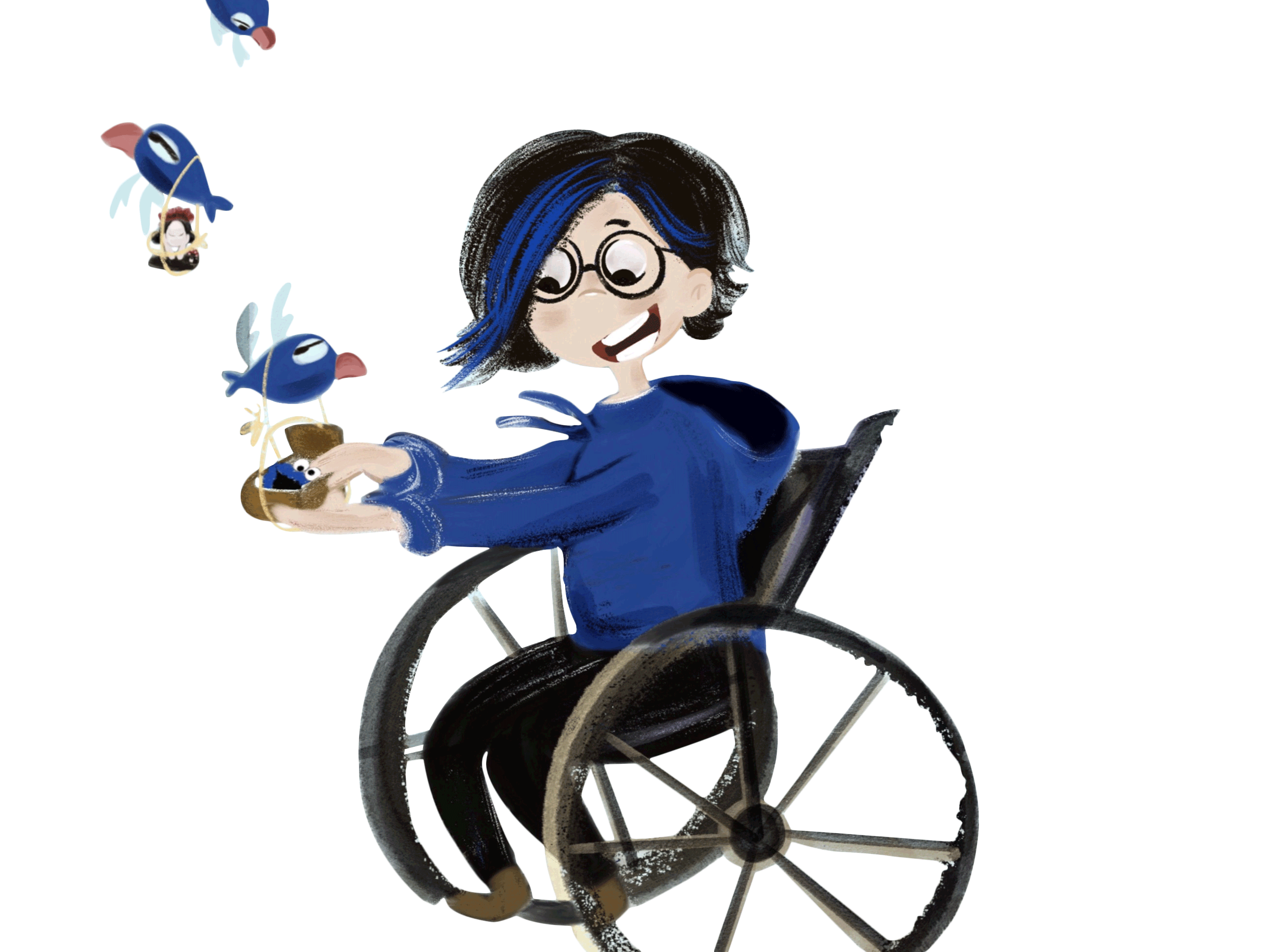 Disability Disable Sticker by ebebek for iOS & Android | GIPHY