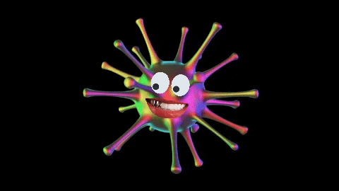 Virus GIF by Squirrel Monkey - Find & Share on GIPHY