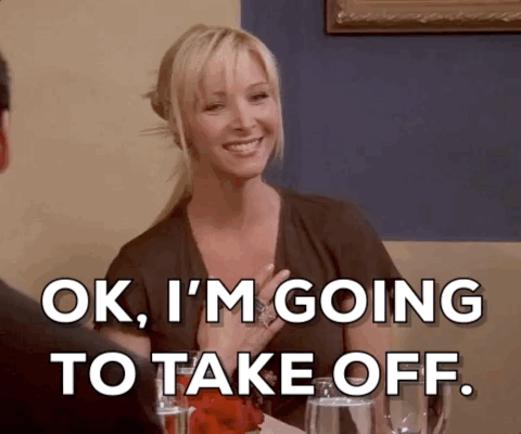 Leaving Episode 5 GIF by Friends - Find & Share on GIPHY