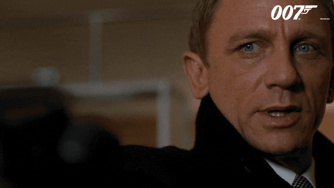 Daniel Craig GIF by James Bond 007 - Find & Share on GIPHY