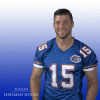Tim Tebow Flexing