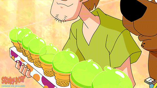 Scooby Doo Shaggy Eating