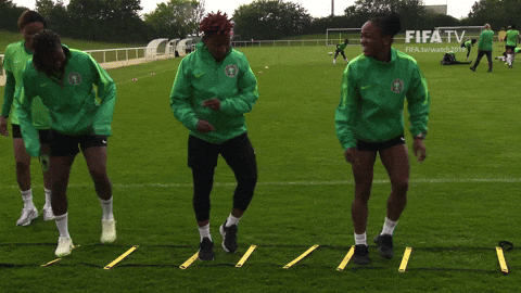 Warm Up Dancing GIF by FIFA - Find & Share on GIPHY