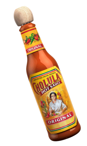 Food Mexico Sticker by Cholula Hot Sauce for iOS & Android | GIPHY