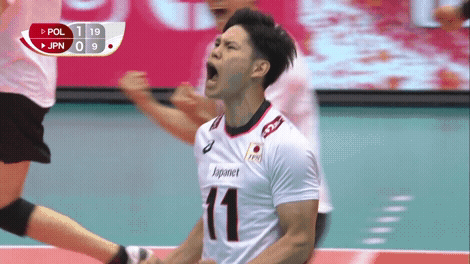 Japan Celebrate GIF by Volleyball World - Find & Share on GIPHY