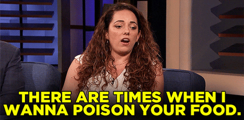 I Want To Poison Your Food GIFs - Get the best GIF on GIPHY