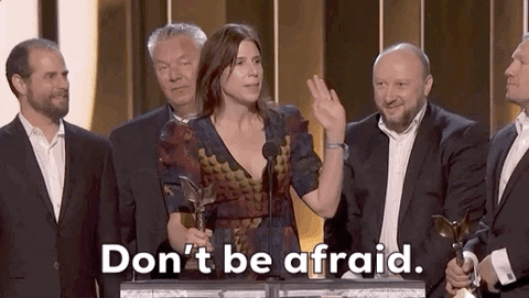 Dont Be Afraid GIF by Film Independent Spirit Awards - Find & Share on ...