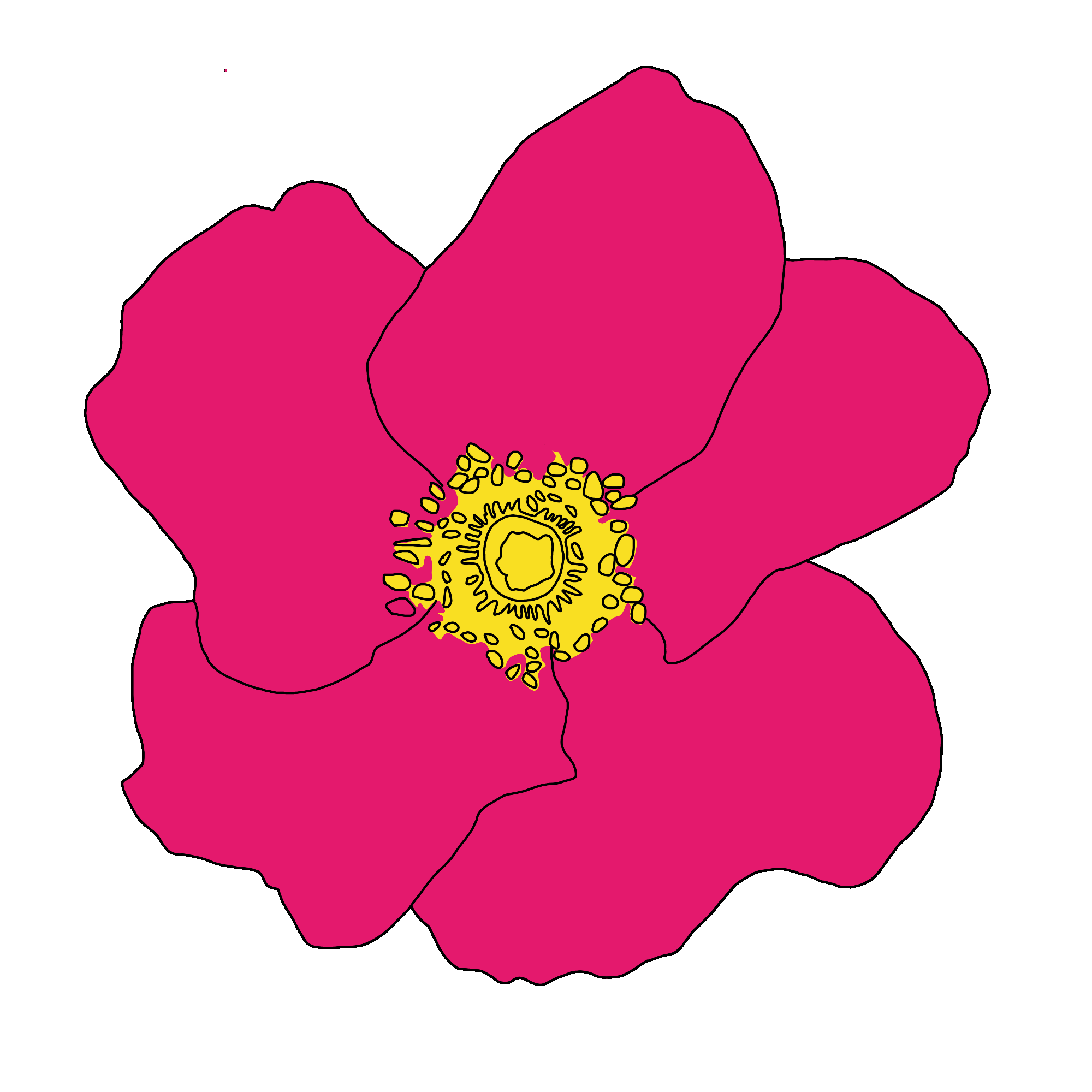 Rose Flower Sticker by Waltermedia for iOS & Android | GIPHY
