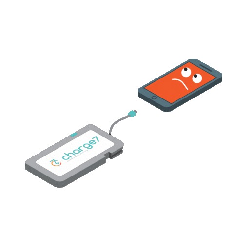 Smartphone Battery Sticker by charge7powerbanks for iOS & Android | GIPHY