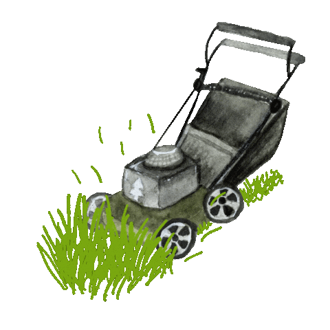 Flying Lawnmower Gif