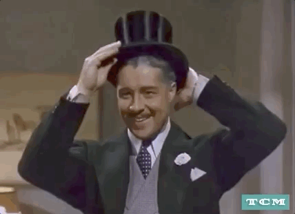 Top Hat GIF by Turner Classic Movies - Find & Share on GIPHY