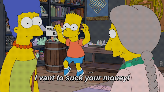 The Simpsons Money GIF by Fox TV - Find & Share on GIPHY