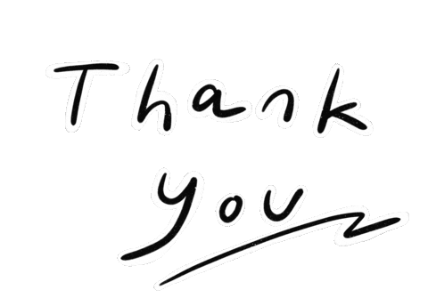 Thank You Calligraphy Gif